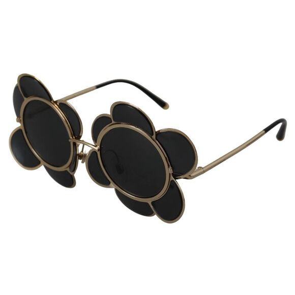 Dolce & Gabbana | Accessories | Dolce Gabbana Dg22 Black Lens Gold ...